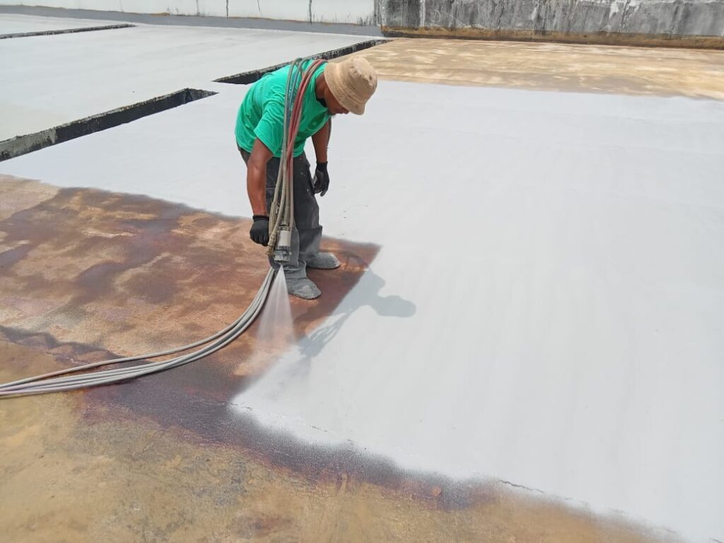 Polyurea Waterproofing Spray Coating System Malaysia